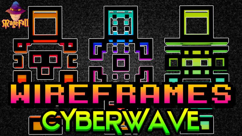 Wireframes - Cyberwave by Magefall | CHUNK - Minecraft Bedrock ...