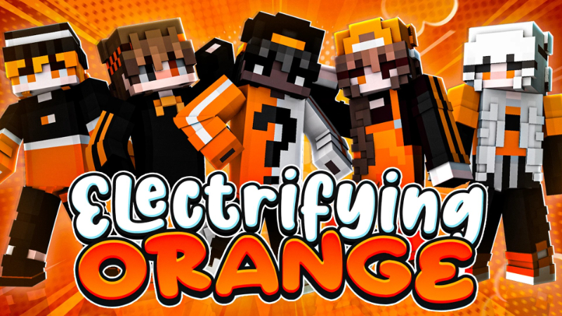 Electrifying Orange by ManaLabs Inc | CHUNK - Minecraft Bedrock ...