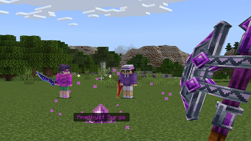 Overpowered Weapons Add On By Manalabs Inc Chunk Minecraft Bedrock