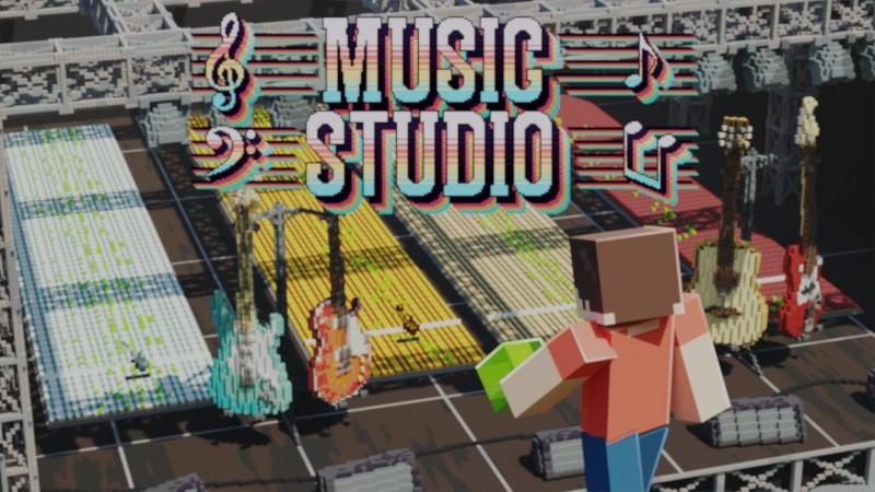 Music Studio by MelonBP | CHUNK - Minecraft Bedrock Marketplace Explorer