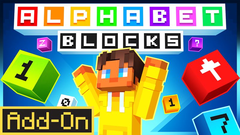 Alphabet Blocks Add-On by Meraki | CHUNK - Minecraft Bedrock ...