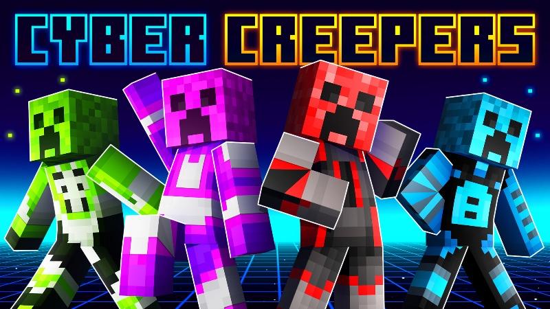 Cyber Creepers by Meraki | CHUNK - Minecraft Bedrock Marketplace Explorer