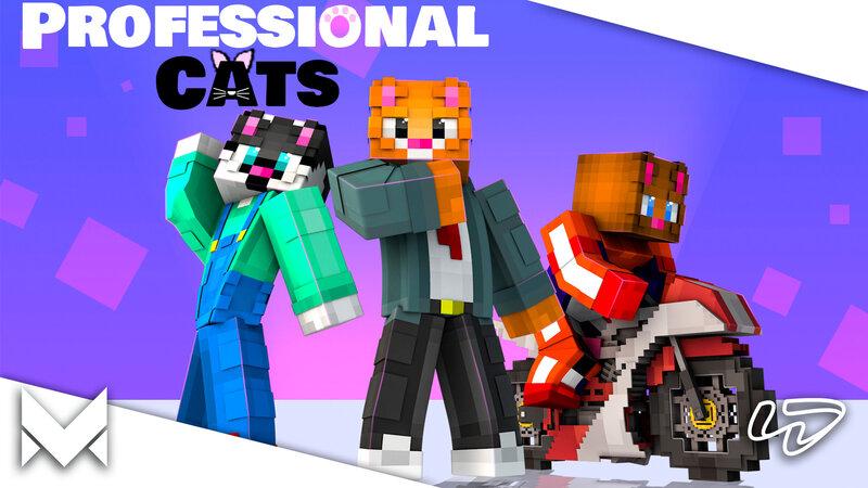 Professional Cats by Meraki | CHUNK - Minecraft Bedrock Marketplace ...