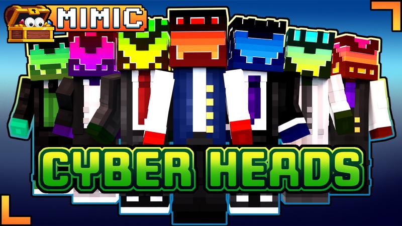 Cyber Heads by Mimic | CHUNK - Minecraft Bedrock Marketplace Explorer