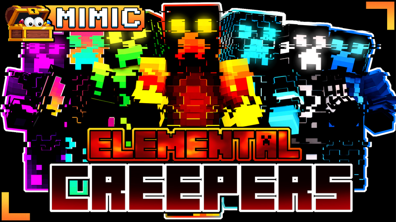 Elemental Creepers by Mimic | CHUNK - Minecraft Bedrock Marketplace ...