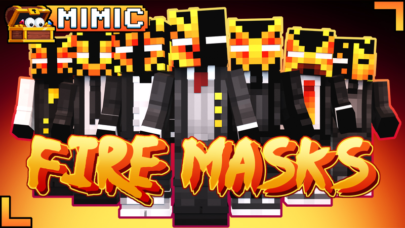 Fire Masks by Mimic | CHUNK - Minecraft Bedrock Marketplace Explorer