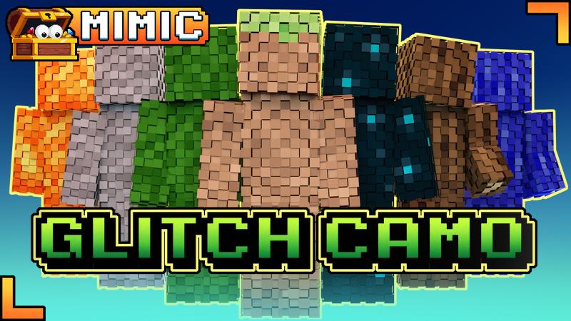 Glitch Camo by Mimic | CHUNK - Minecraft Bedrock Marketplace Explorer