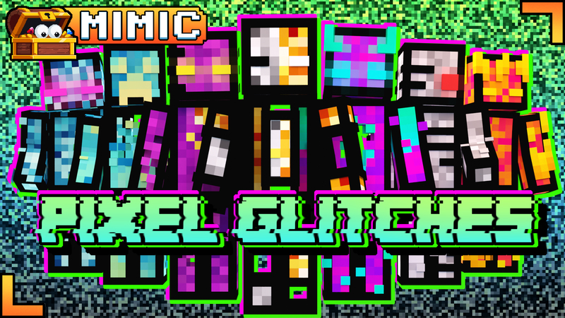Pixel Glitches by Mimic | CHUNK - Minecraft Bedrock Marketplace Explorer