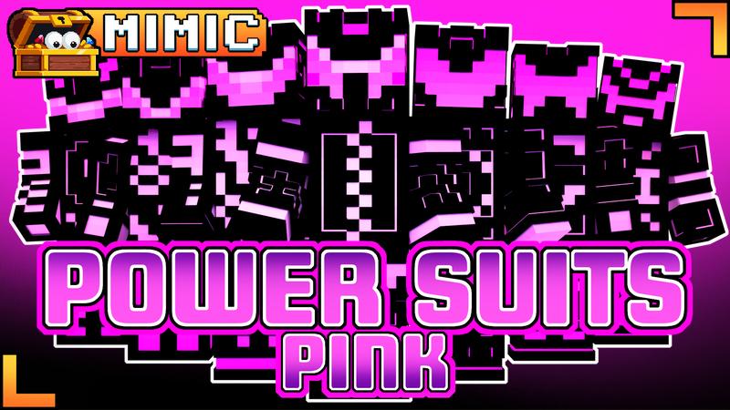 Power Suits: Pink by Mimic | CHUNK - Minecraft Bedrock Marketplace Explorer