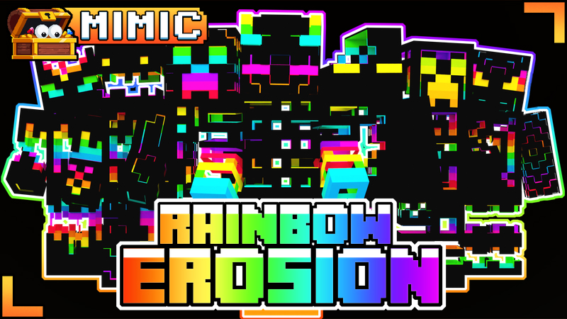 Rainbow Erosion by Mimic | CHUNK - Minecraft Bedrock Marketplace Explorer