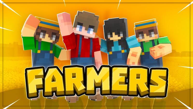 Farmers by Mine-North | CHUNK - Minecraft Bedrock Marketplace Explorer