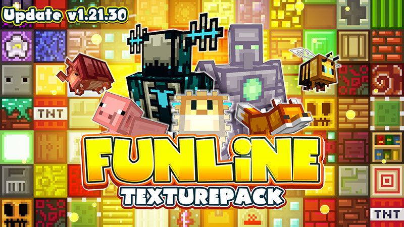 Funline Texture Pack by Mine-North | CHUNK - Minecraft Bedrock ...