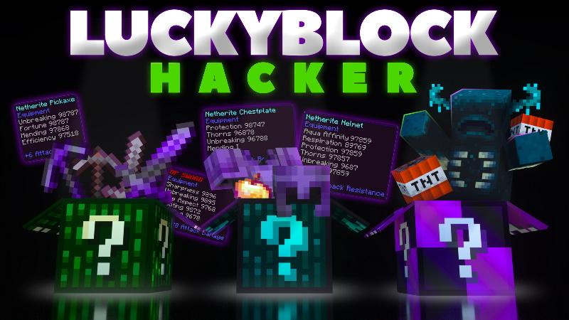 Luckyblock Hacker by Mine-North | CHUNK - Minecraft Bedrock Marketplace ...