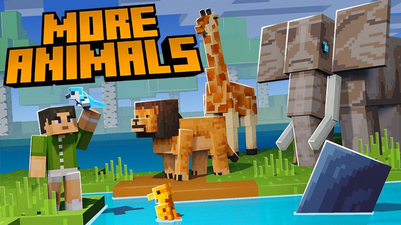 More Animals by Mine-North | Chunk - Minecraft Bedrock Marketplace Explorer