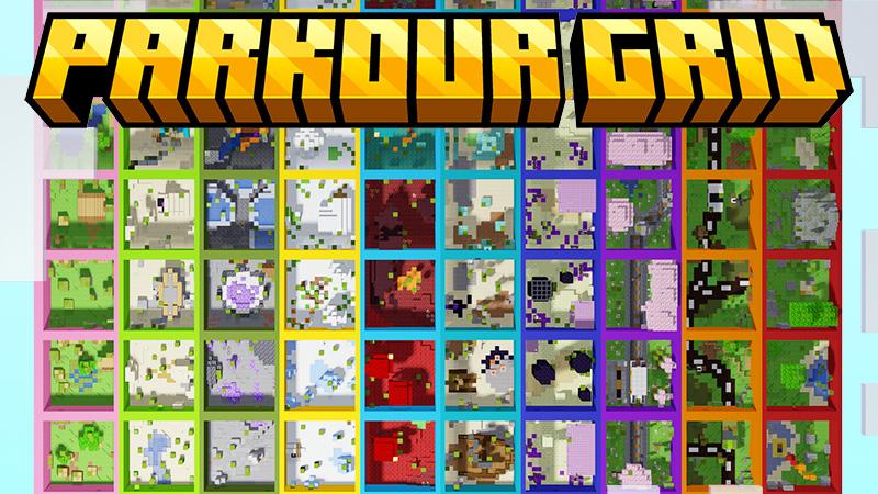 Parkour Grid by Mine-North | CHUNK - Minecraft Bedrock Marketplace Explorer