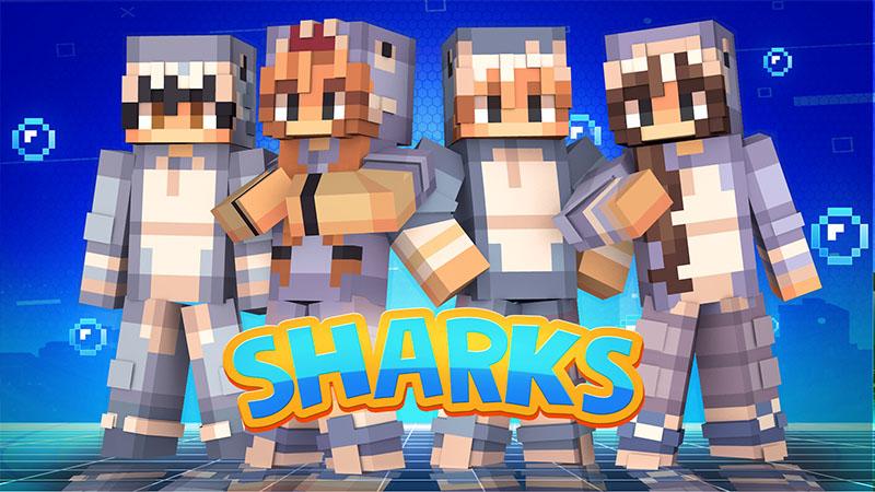 Sharks by Mine-North | CHUNK - Minecraft Bedrock Marketplace Explorer