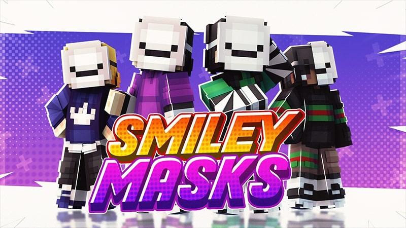 Smiley Masks by Mine-North | CHUNK - Minecraft Bedrock Marketplace Explorer
