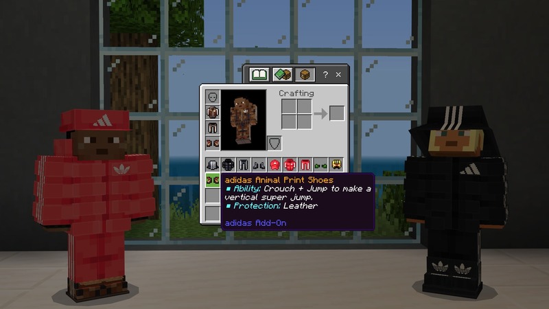 adidas Adventurers Add-On by Minecraft | CHUNK - Minecraft Bedrock ...