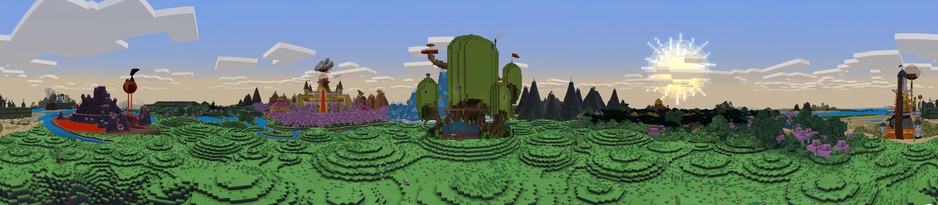 Adventure Time Mash-up by Minecraft | CHUNK - Minecraft Bedrock ...