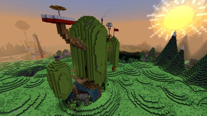 Adventure Time Mash-up by Minecraft | CHUNK - Minecraft Bedrock ...