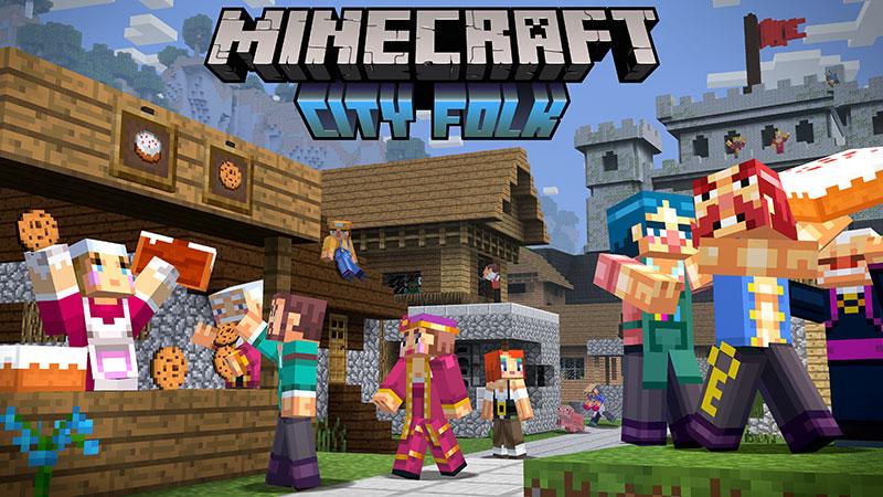 City Folk Skin Pack by Minecraft | CHUNK - Minecraft Bedrock ...
