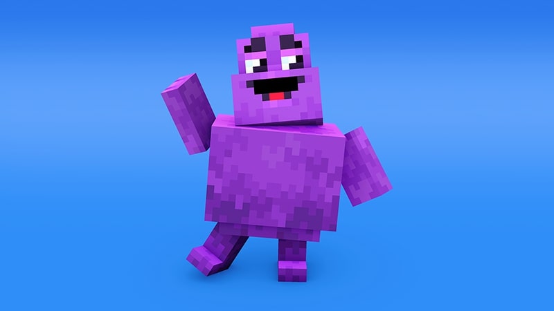 Grimace Egg by Minecraft | CHUNK - Minecraft Bedrock Marketplace Explorer