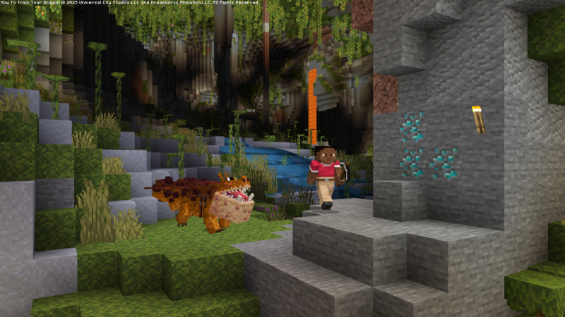 How to Train Your Dragon Add-On by Gamemode One | CHUNK - Minecraft Bedrock Marketplace Explorer