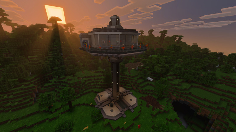 Jurassic World Add-On by Syclone Studios | CHUNK - Minecraft Bedrock ...