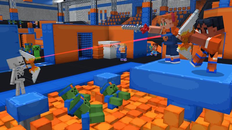 Nerf World by Minecraft | CHUNK - Minecraft Bedrock Marketplace Explorer