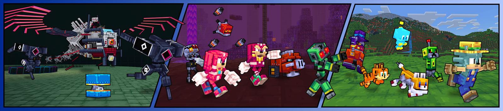 Sonic Texture Pack by Gamemode One | CHUNK - Minecraft Bedrock ...