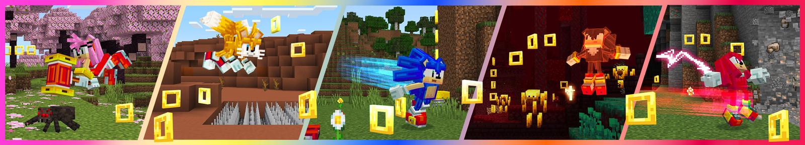 Sonic Add-On by Gamemode One | CHUNK - Minecraft Bedrock Marketplace ...