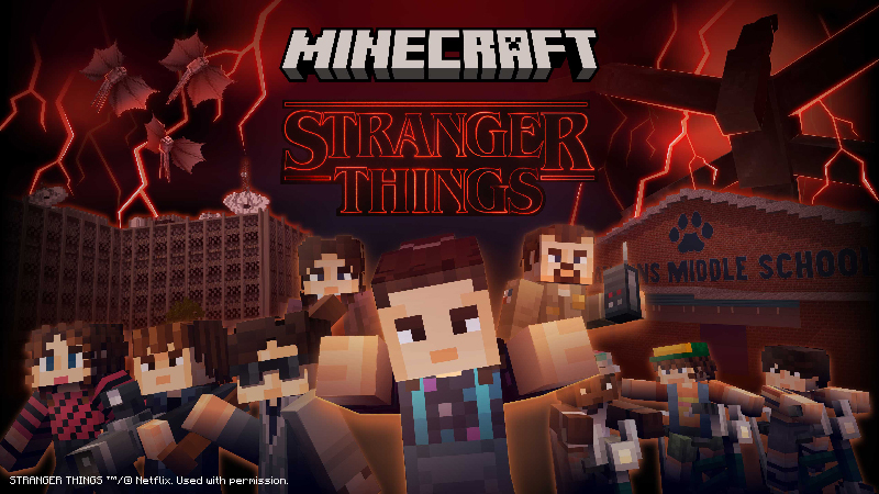 Stranger Things Skin Pack by Minecraft | CHUNK - Minecraft Bedrock ...