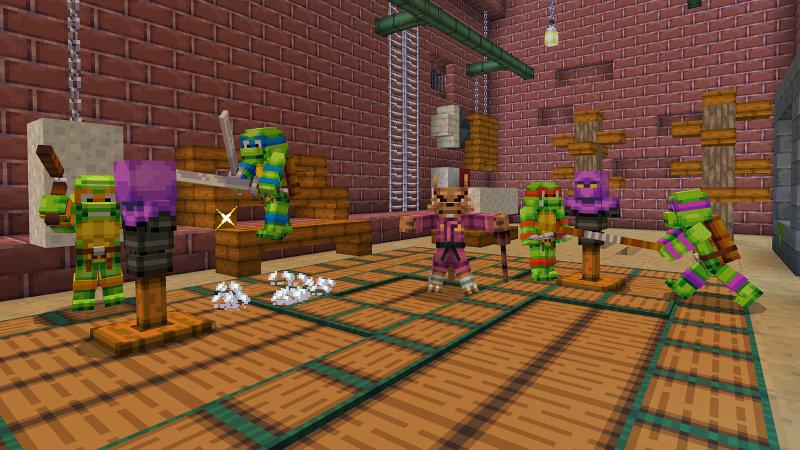 Teenage Mutant Ninja Turtles by Minecraft | CHUNK - Minecraft Bedrock ...