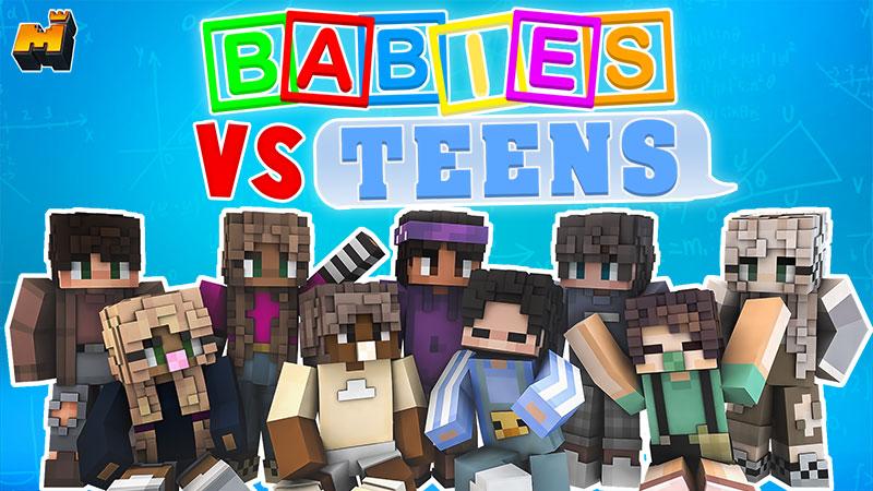 Babies vs Teens by Mineplex | CHUNK - Minecraft Bedrock Marketplace ...