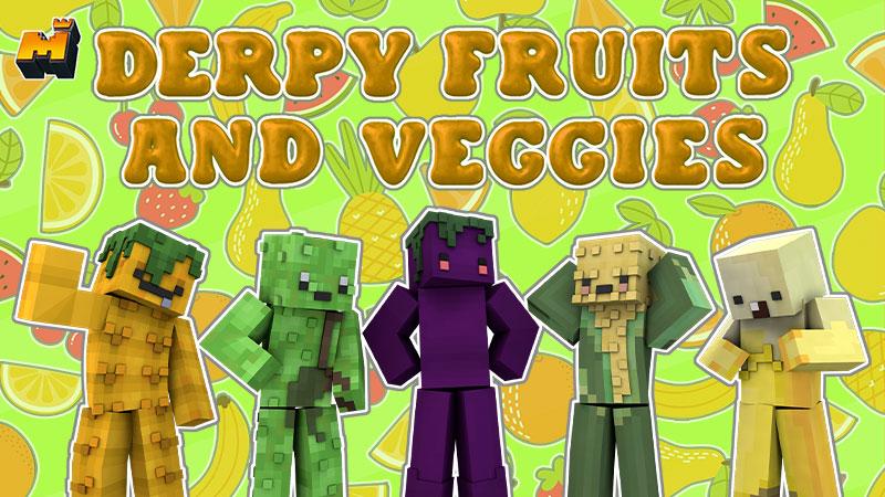 Derpy Fruits and Veggies by Mineplex | CHUNK - Minecraft Bedrock ...