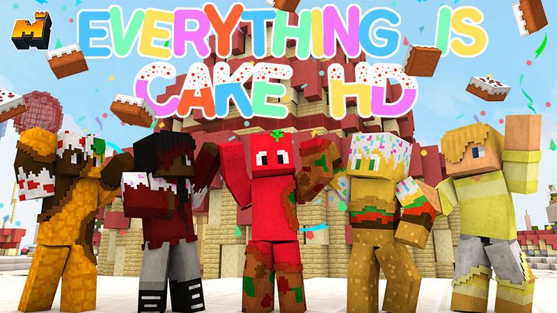 Everything is Cake HD by Mineplex | CHUNK - Minecraft Bedrock Marketplace Explorer