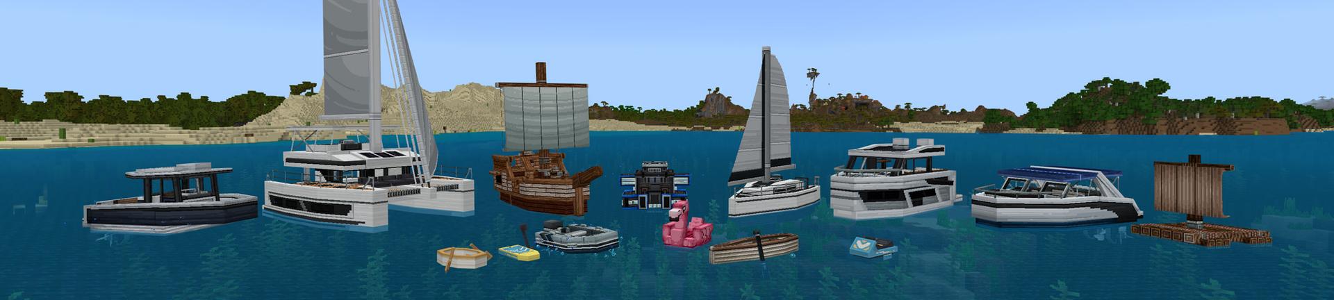 BOATS by Minty | CHUNK - Minecraft Bedrock Marketplace Explorer