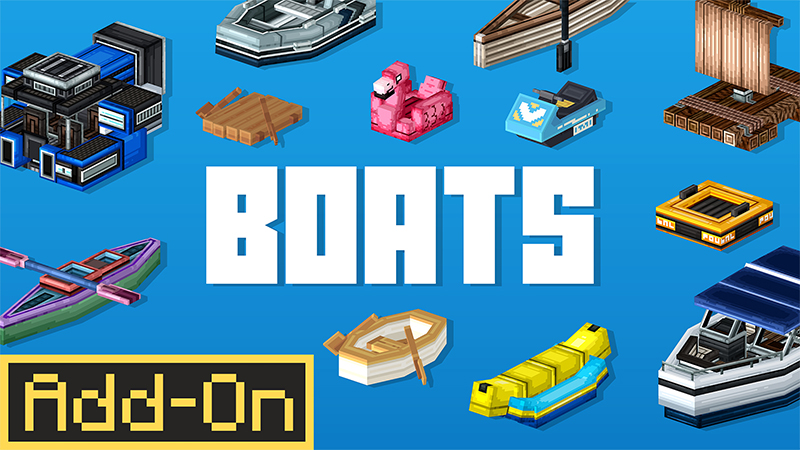 BOATS by Minty | CHUNK - Minecraft Bedrock Marketplace Explorer
