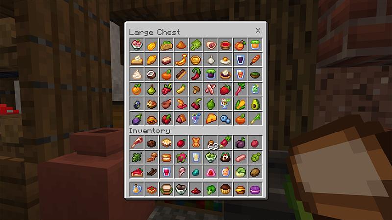 FOOD EXPANSION by Minty | CHUNK - Minecraft Bedrock Marketplace Explorer