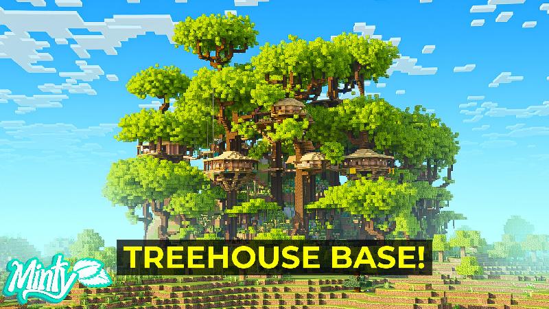 Treehouse Base! by Minty | CHUNK - Minecraft Bedrock Marketplace Explorer
