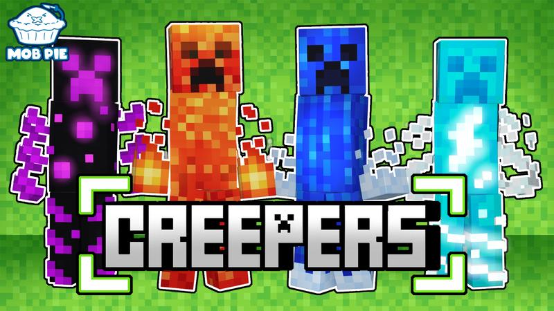 Creepers by Mob Pie | CHUNK - Minecraft Bedrock Marketplace Explorer