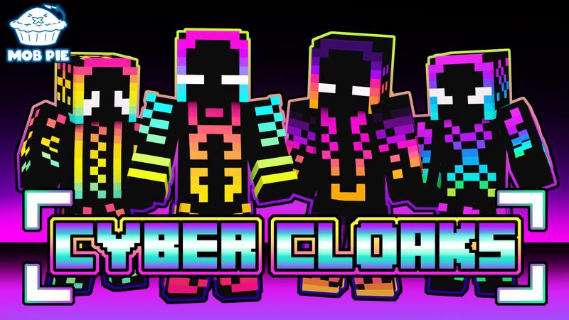 Cyber Cloaks by Mob Pie | CHUNK - Minecraft Bedrock Marketplace Explorer