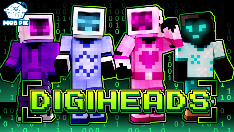 Digiheads by Mob Pie | CHUNK - Minecraft Bedrock Marketplace Explorer