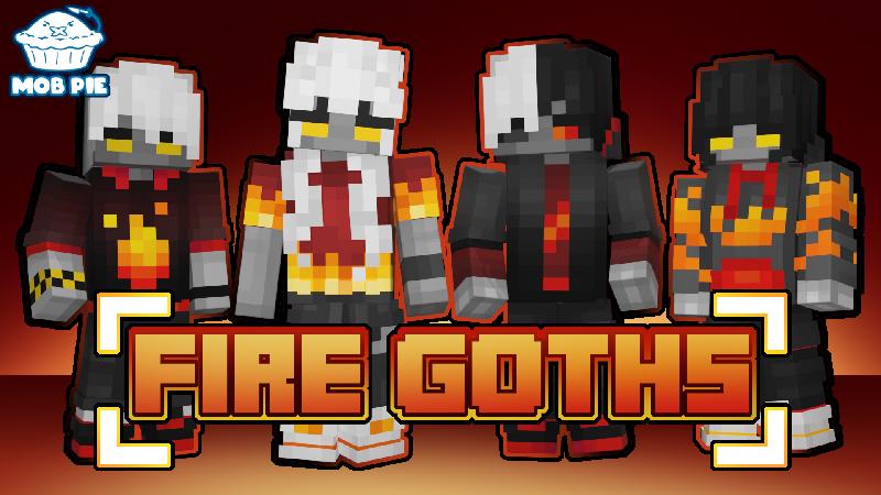 Fire Goths by Mob Pie | CHUNK - Minecraft Bedrock Marketplace Explorer