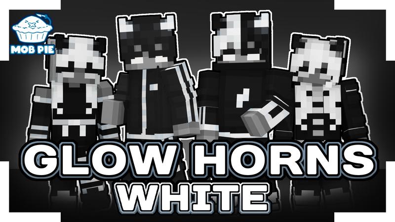 Glow Horns: White by Mob Pie | CHUNK - Minecraft Bedrock Marketplace ...