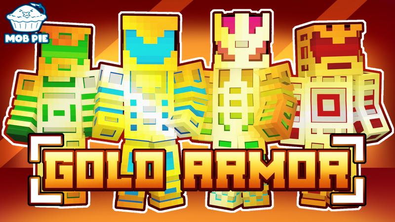 Gold Armor by Mob Pie | CHUNK - Minecraft Bedrock Marketplace Explorer