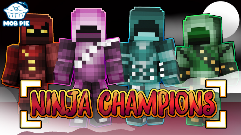 Ninja Champions by Mob Pie | CHUNK - Minecraft Bedrock Marketplace Explorer