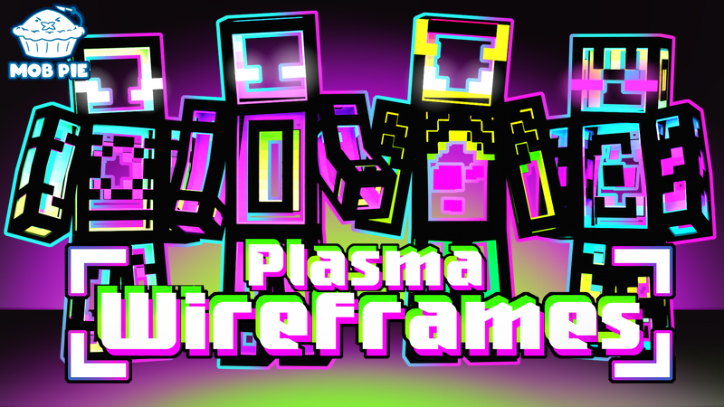 Plasma Wireframes by Mob Pie | CHUNK - Minecraft Bedrock Marketplace ...
