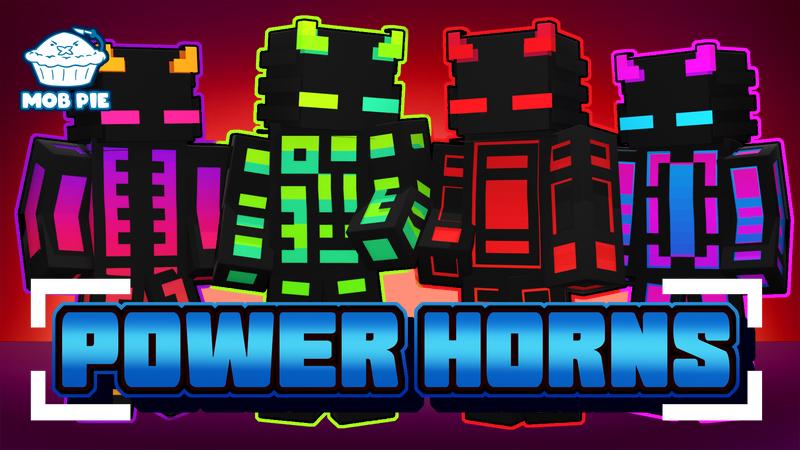 Power Horns by Mob Pie | CHUNK - Minecraft Bedrock Marketplace Explorer
