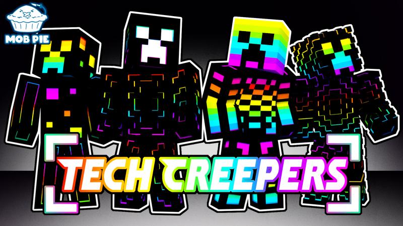 Tech Creepers by Mob Pie | CHUNK - Minecraft Bedrock Marketplace Explorer